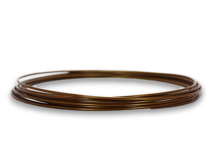 PLA Filament Bronze 50g Sample | DAS FILAMENT